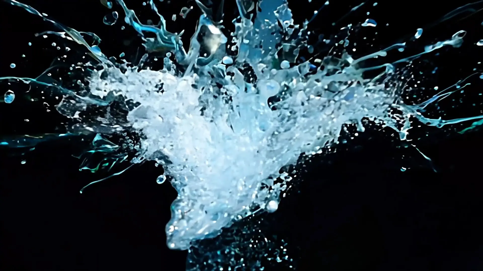 Dynamic Liquid Splash Transition For Logo Reveals | Videos
